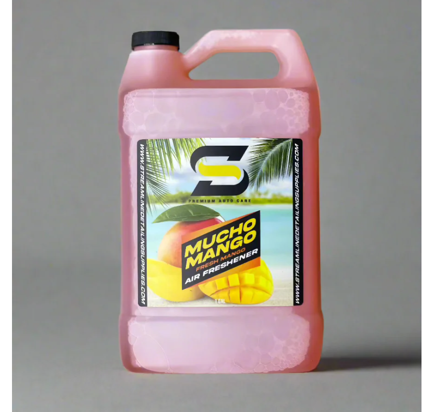 Mucho Mango air freshener 1G - EMS Monrovia Detailing