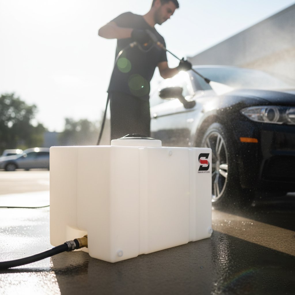 100 Gallon Low Profile Water Tank - EMS Monrovia Detailing