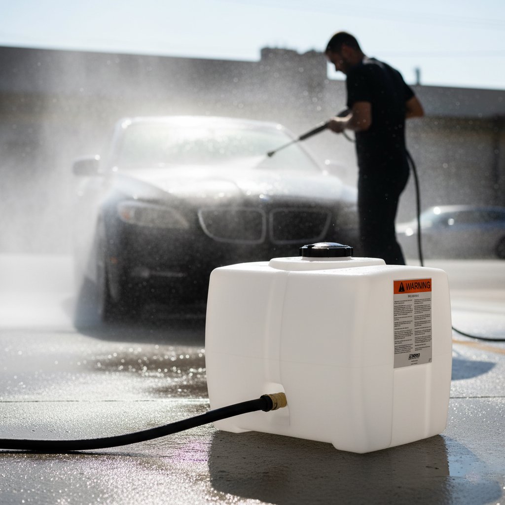30 Gallon Low Profile Water Tank - EMS Monrovia Detailing