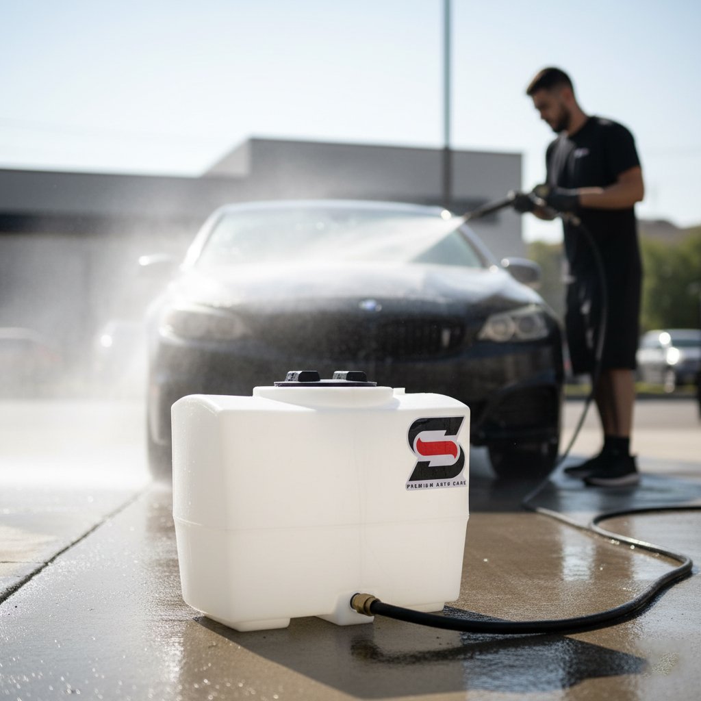 35 Gallon Water Tank for Mobile Detailing - EMS Monrovia Detailing