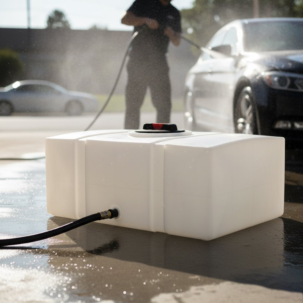 60 Gallon Low Profile Water Tank - EMS Monrovia Detailing