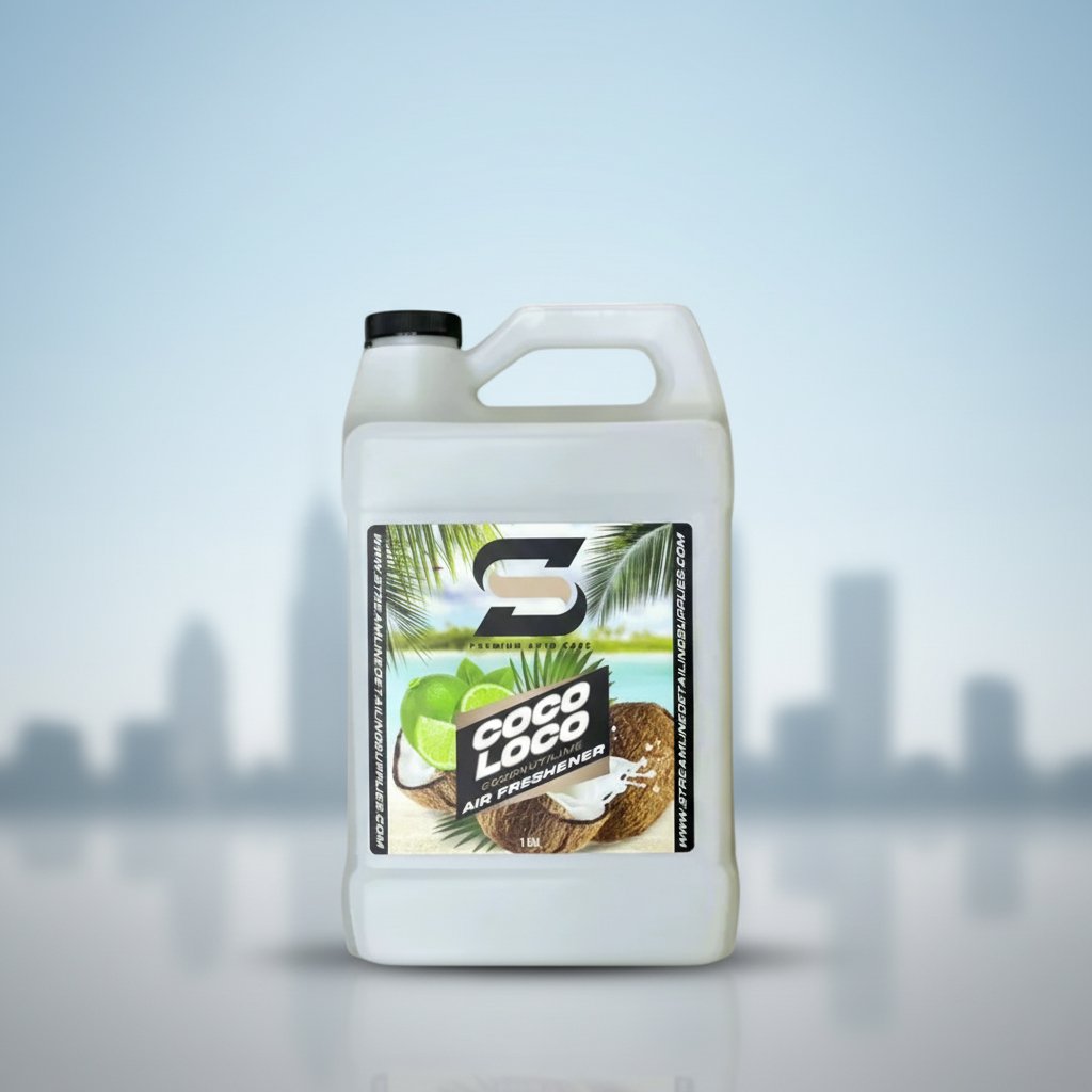 Coco Loco Air Freshener – 1 Gallon - EMS Monrovia Detailing