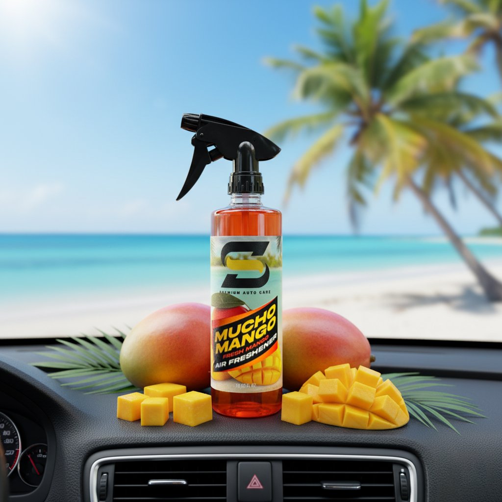Mucho Mango Air Freshener 16oz - EMS Monrovia Detailing