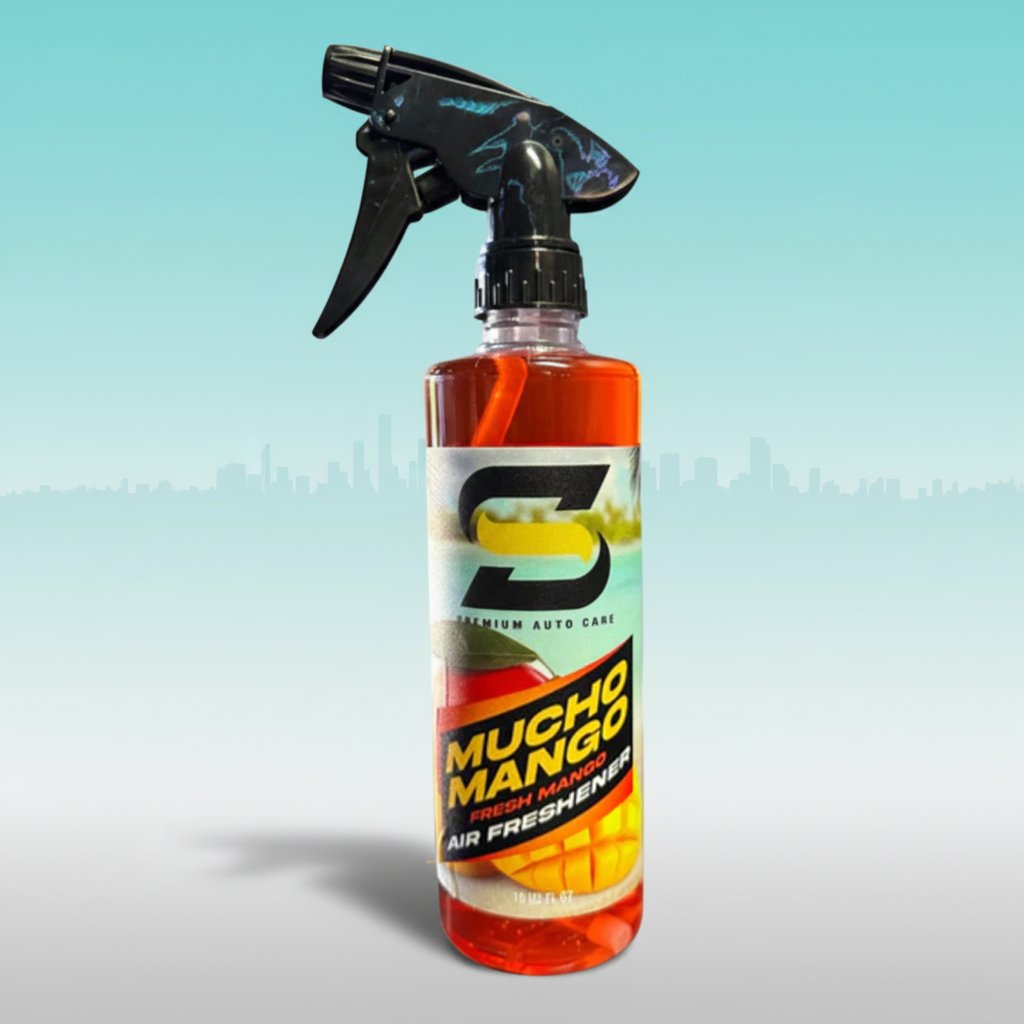 Mucho Mango Air Freshener 16oz - EMS Monrovia Detailing