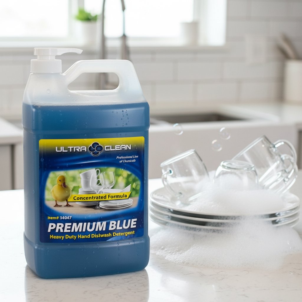 Premium Blue Dish Washing Detergent - EMS Monrovia Detailing