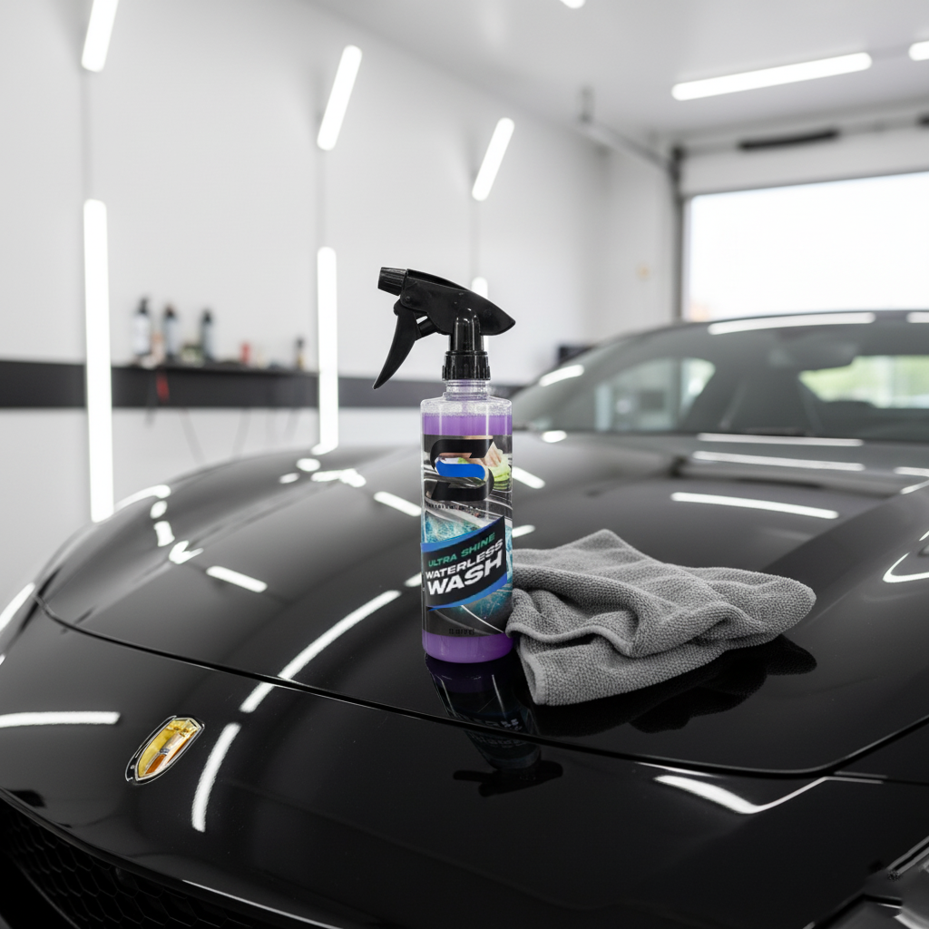 Waterless Car Wash Spray – 16oz - EMS Monrovia Detailing